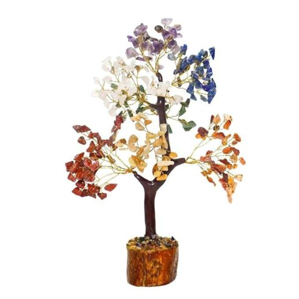 Powerful Seven Chakra Gemstone Tree Showpiece